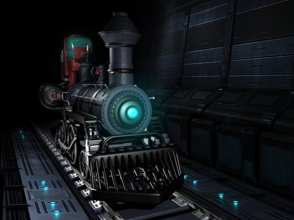 Jet Train Model – Angela Jones Art